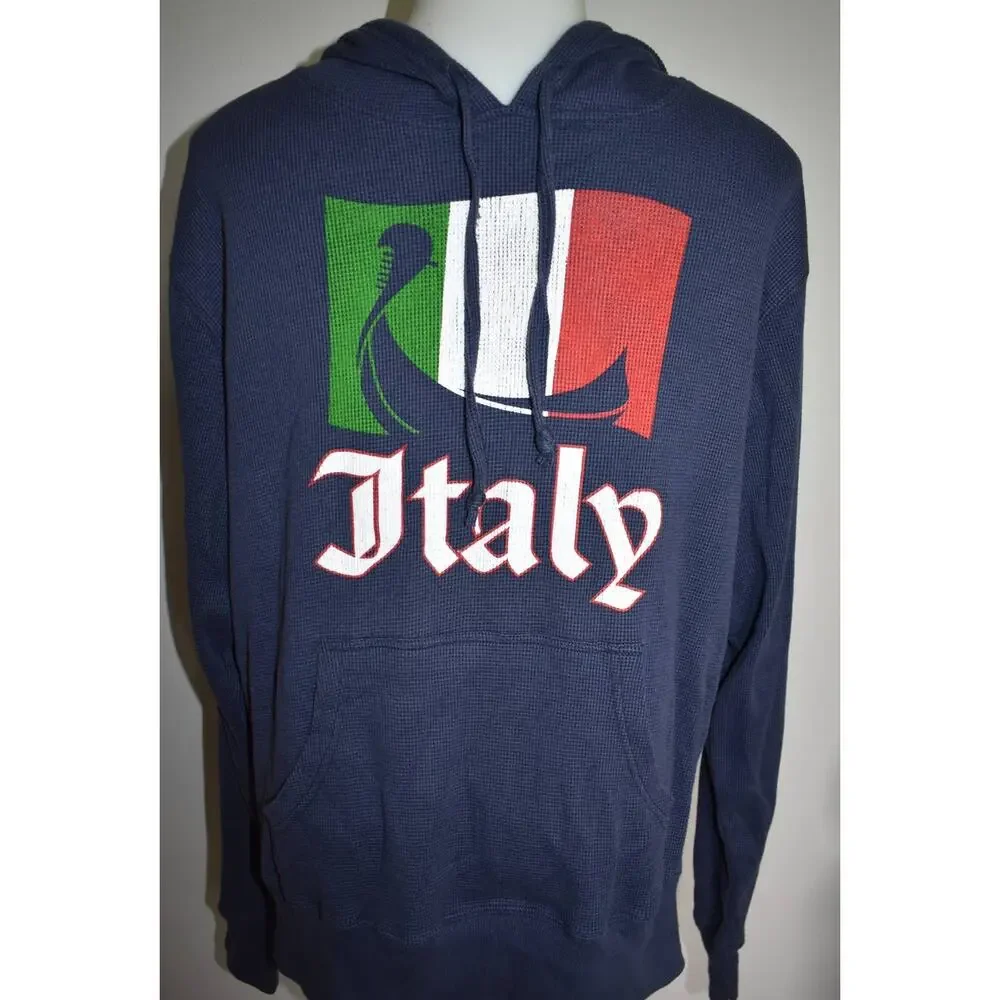 Disney | Shirts | Walt Disney World Italy Epcot Thermal Hoodie | Poshmark